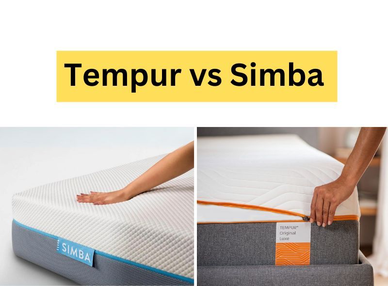 Tempur vs. Simba Mattress Comparison 2024 - Which is Better?